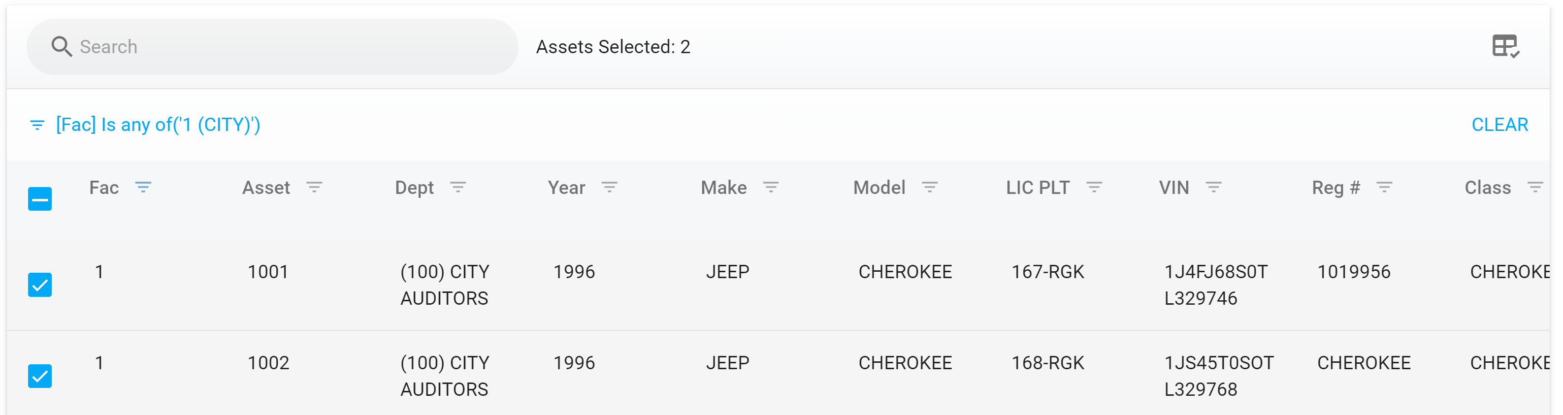 RTA Web - Notifications